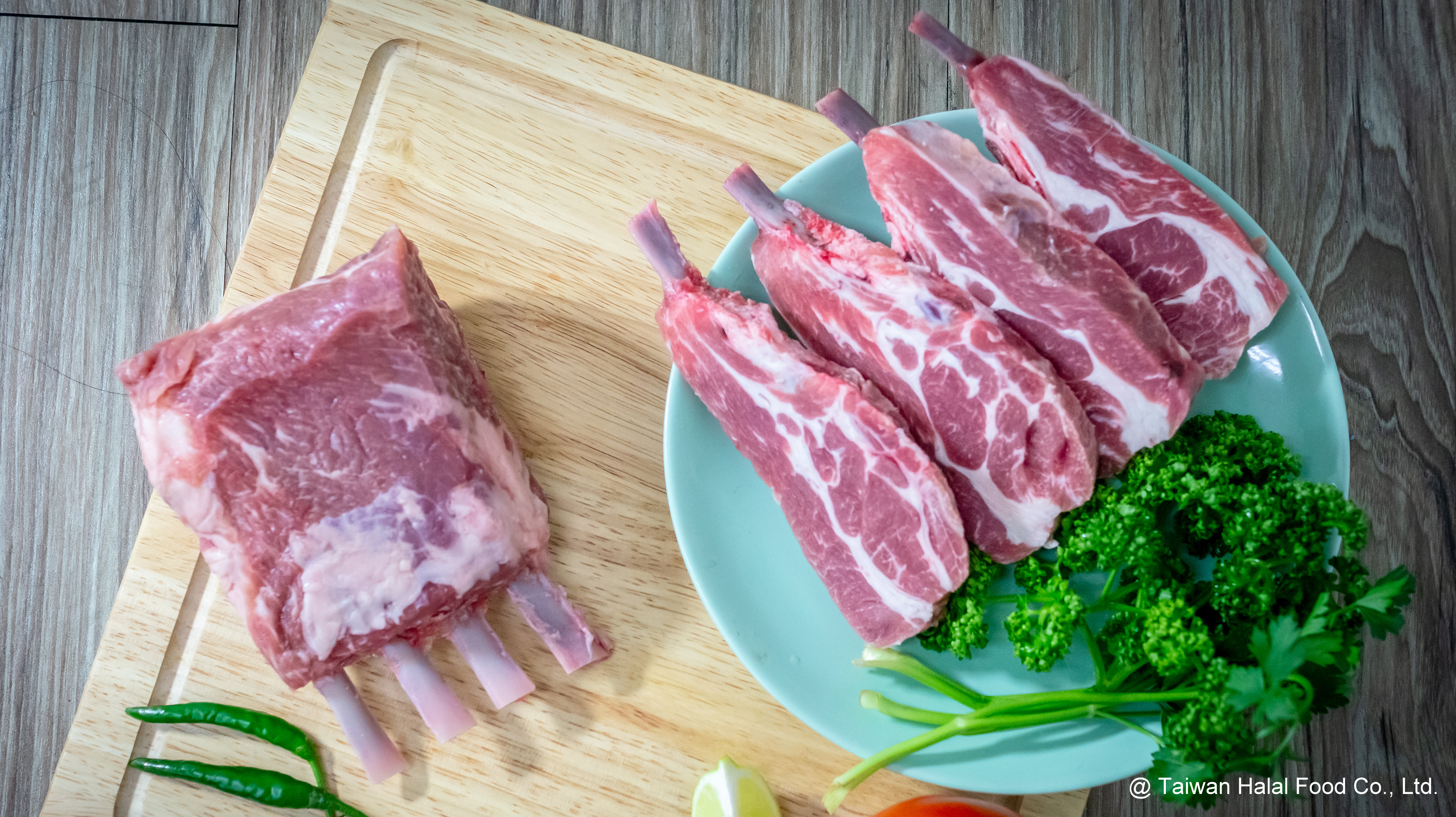 Baby Lamb Shoulder Rack 小羔羊肩排 Rak Bahu Bayi Domba – Taiwan Halal Food ...